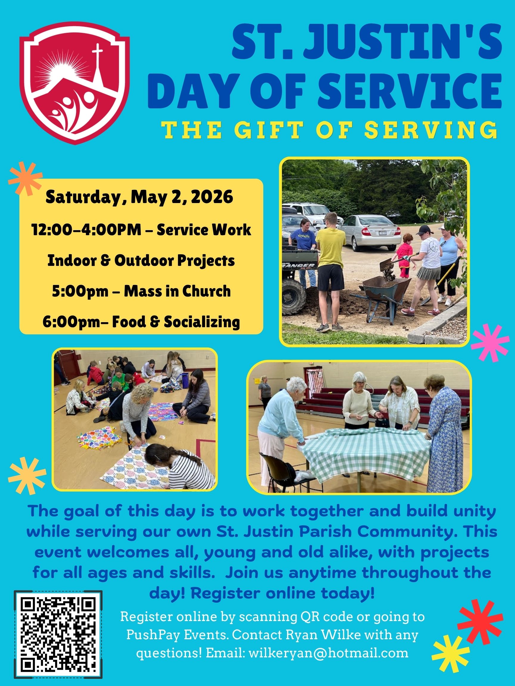 St. Justin’s Day of Service: The Gift of Serving – St. Justin Martyr ...